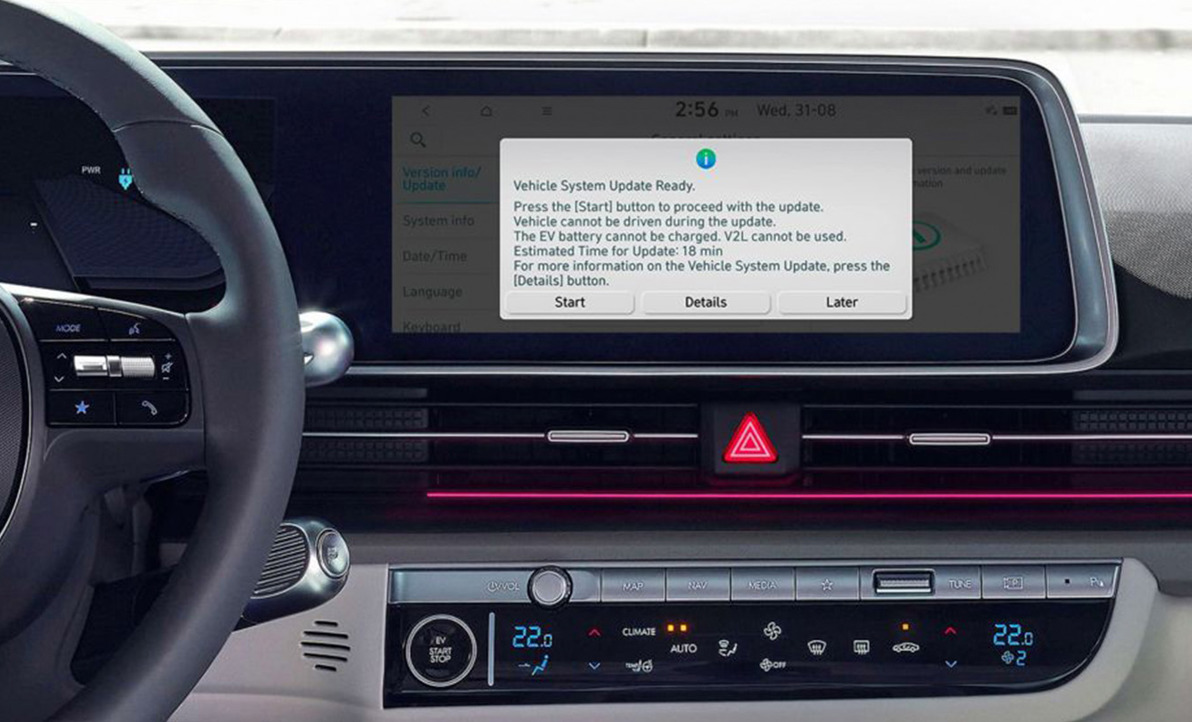 Opdater din Hyundai trådløst | Hyundai Danmark